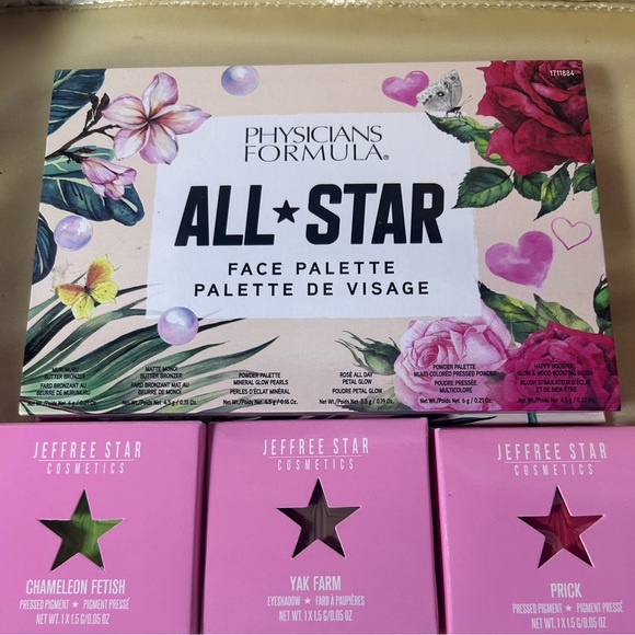 Jeffree Star | Makeup | Jeffree Star Eye Shadows And Allstar Face ...